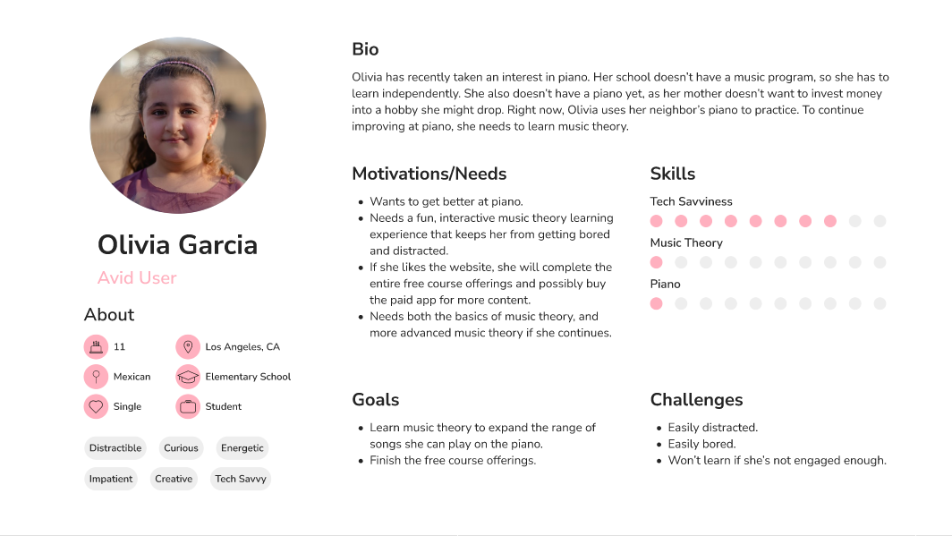 DH110 Assignment 4: Persona + Scenario by Cindi Dong | DH110